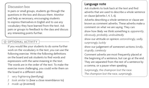 Teacher development and coursebooks – ELT Planning