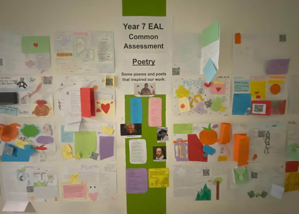 Dialogue around displays – ELT Planning